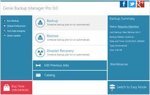 Genie Backup Manager Professional 9 (80% discount) | SharewareOnSale